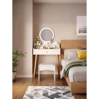 妆台0小代型现简约卧室2025新款出租房用小户型简易梳6cm化妆NNB