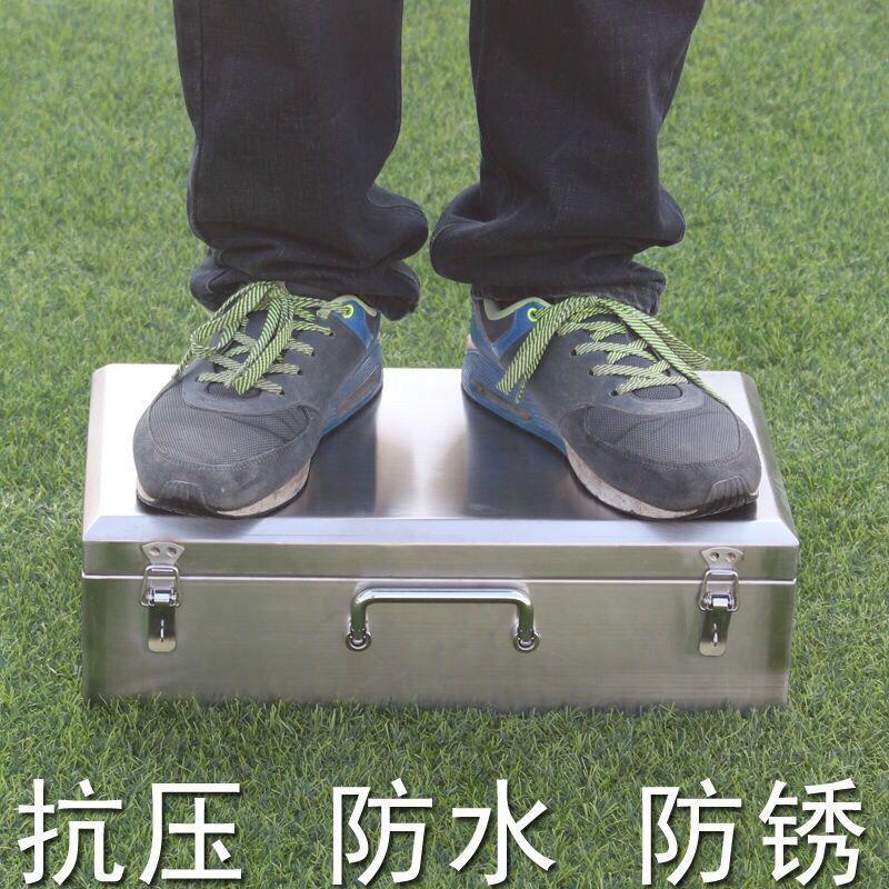 201不锈钢工具箱五金加厚手提箱电工家用储藏工具箱 维修工具箱