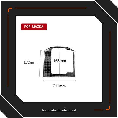 适用马自达CX-5CX5碳纤维排档位面板装饰内饰汽车改装配件中控制