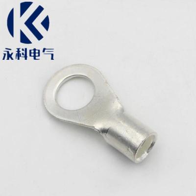 -圆形裸接线端头OT2.512铜接线端子接头铜鼻线耳铜EOP接插件