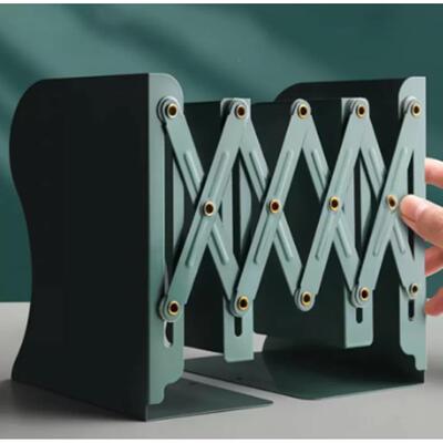 文件桌收伸纳可IMN缩书面立架带笔筒书架大容量放书片学生桌上金