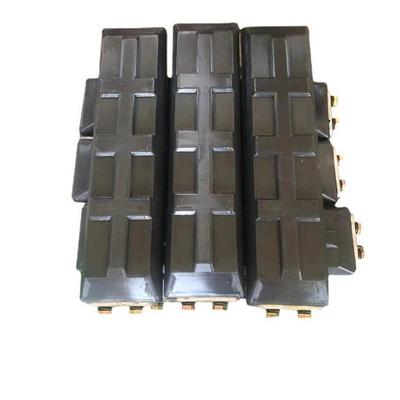 挖掘机履带板橡胶块 链条牛筋板块胶垫块 加厚挖掘机脚垫胶块