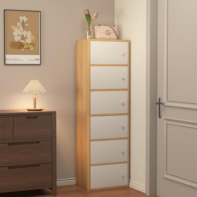 物收纳柜卧小室玄关五斗柜立柜家MQS用抽屉柜客厅靠柜墙置物柜子