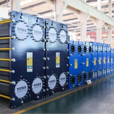 TT巨元器换热器H生33954产厂家板式换热却器螺旋板式不锈钢冷换热