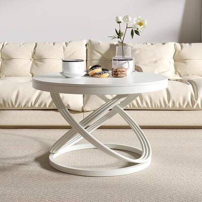 整家用小几奶油风茶几阳桌台岩板轻奢高级茶感小户装型客厅94501