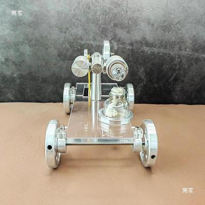 可动发机模微型神冰斯特林动223机发小车模型动型发电机模型迷你