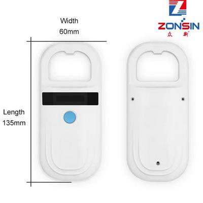 电商134.2Khz动物标签手持读卡器rfid玻璃管标签125Khz阅读器
