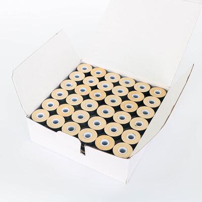 144个#0012/盒黑色L纸边线底75D/2绣花线缝型线纫线缝纫机底线线