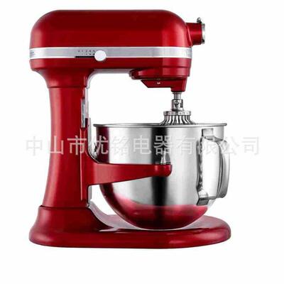 7QT不锈钢搅拌碗Kitchena机id斜立式拌厨15217宝7搅QT头搅拌机带