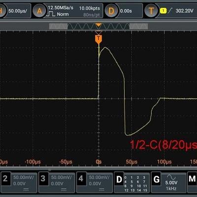 网络防P雷器货摄像机避器oE信号保护器深圳监控雷浪涌保护KLF-POE