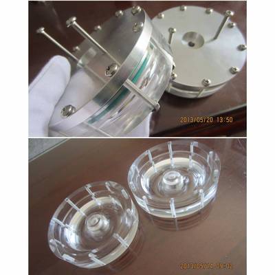 CNC电脑锣五金机械零件快速成型手板模型透明亚克力PMMAPC零件