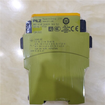 PNOZ X2.8P 24VACDC 3n/o 1n/c  皮尔兹 777301