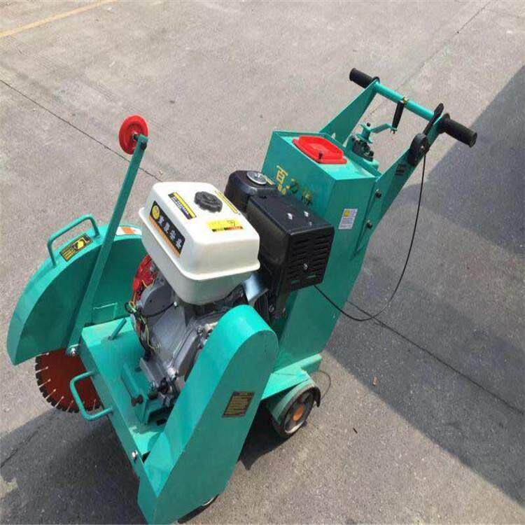 小型手推式混凝土路面切缝机柴油公路地面切割机筑路机械刻纹机