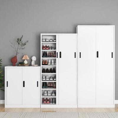 钢制台口鞋柜阳家用门大XG-001容量推拉门储物柜室内密码杂物收纳