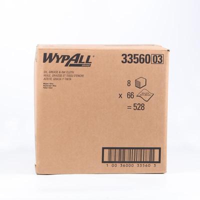 金佰利33560强力油擦蓝拭布叠色工业擦拭纸擦机布33560清洁折吸布