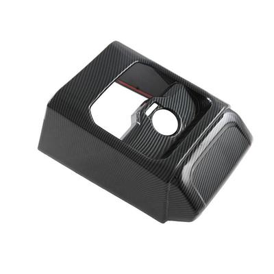 适用福特23款Everest后排出风口车身撼路者装饰贴罩黑色碳纤维纹