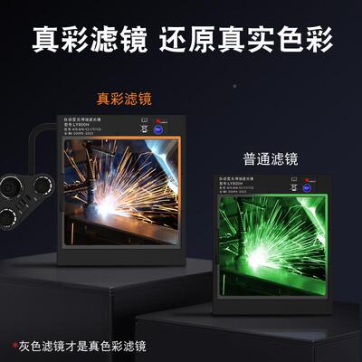 MEIXINOM-800焊防护焊工面罩自JUX动变电光头戴式氩弧H焊焊帽防护