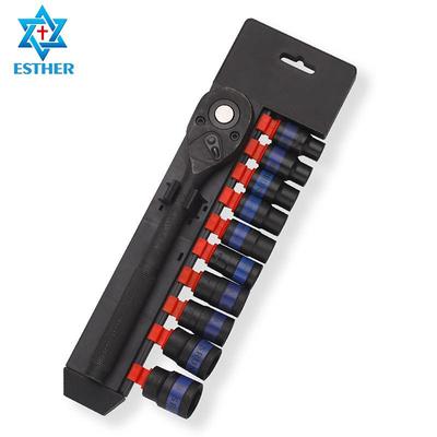 家轮直销1棘HWT9件套短六角扳手塑排厂蓝带