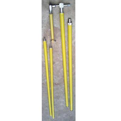 黄色绝缘手杆套EBI杆筒扳操作G-T-4可调扳手T杆更换套筒防锈操作