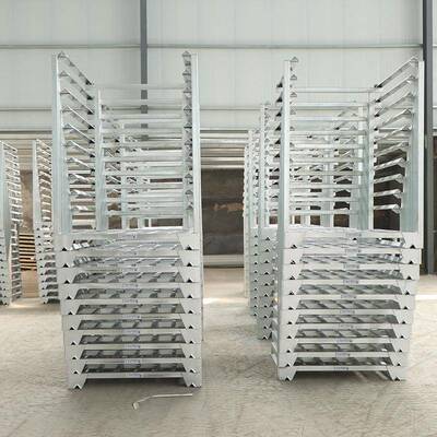 巧固架冷镀堆垛架523锌库货架厂家冷库大蔬蒜农产品菜堆垛架