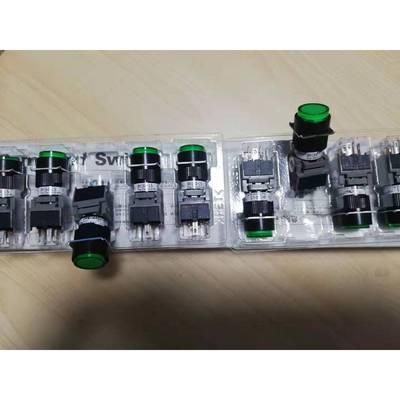 富士按钮AH164-LG11E3绿色原装进口AH164-LG22E3富士按钮AH164