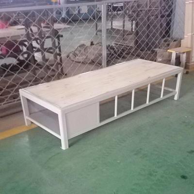 监狱铁艺床铁床看守所拘留所劳教所铁架床监舍Y型钢木床