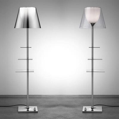 意大利Bibliotheque落地灯设计师款样板房卧室客厅书房置物架地灯