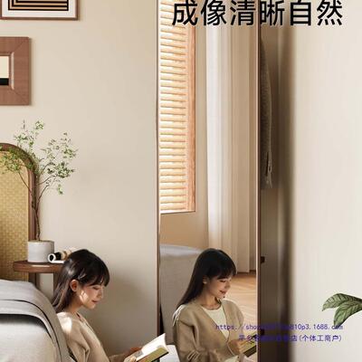 衣全身落地镜镜挂衣帽架一体可旋LJ-0208转子移动家用卧室穿衣镜网红试镜