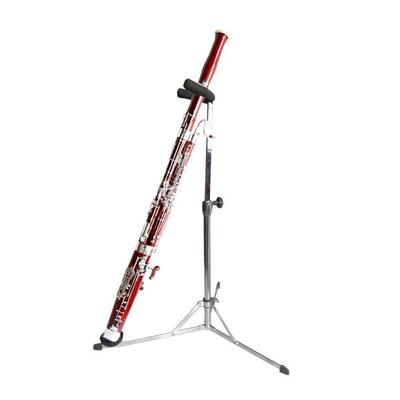 电镀巴松架子VS-168大管展示支架可折叠携带方便加粗高度升降