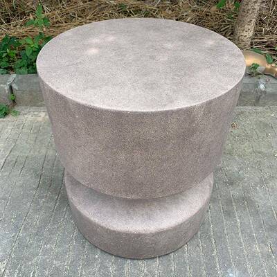 水XJE洽泥桌GRC外咖啡模桌具轻奢现代简约休闲咖啡接待谈桌户休闲