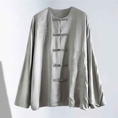 诗洁SJ-甄选-DDF030602【主播样衣S码衣长70裤长101】