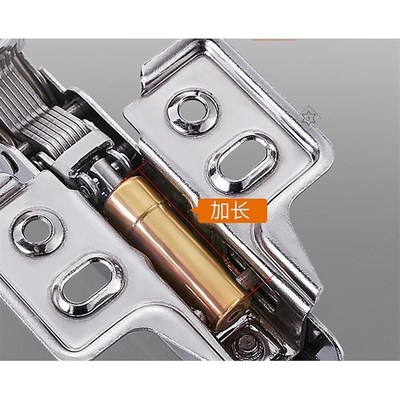 热销铰链304不锈钢阻尼缓冲液压橱柜衣柜门中弯弹簧飞机合页