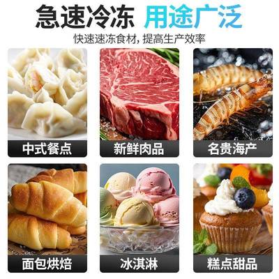 岳速冻冷5柜用风冷无霜BTJ零星下4度低温急冻柜生胚包商子饺子速