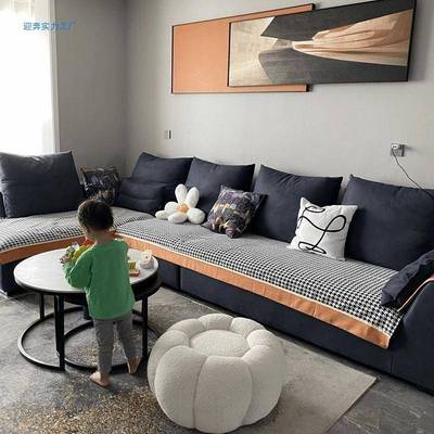 懒人沙发单人瓜TDN椅网红奶油风阳台发卧室榻榻米休沙闲沙南发凳