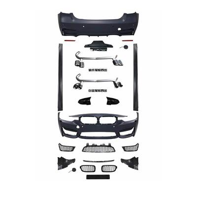 M3包围M-TECH套件适用于宝马3系F30改装F35侧裙叶子板机盖保险杠