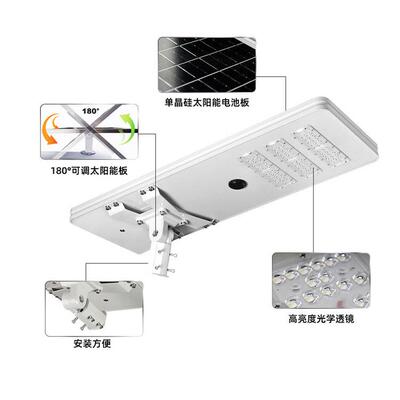 新款太能路率灯光感大功一体化灯热销YG-BS113非洲路高阳速公路工