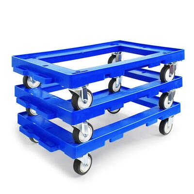 镂凹槽塑料周车转箱乌龟可拼接50306四轮小箱车小推移动工具车手