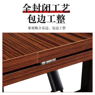 折叠桌子圆桌方桌餐小户型桌升降饭桌便摆摊家用多功能89141矮桌