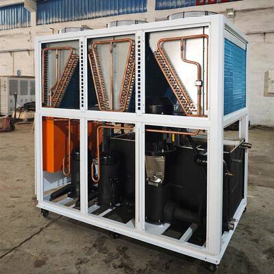 家工业冷厂水机制冷机注塑电镀循环注风冷式冷水组冷22000塑却机