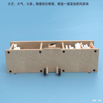 纳儿童书架架实木家用物收架绘本架墙上墙置AMA面书架简易挂墙书