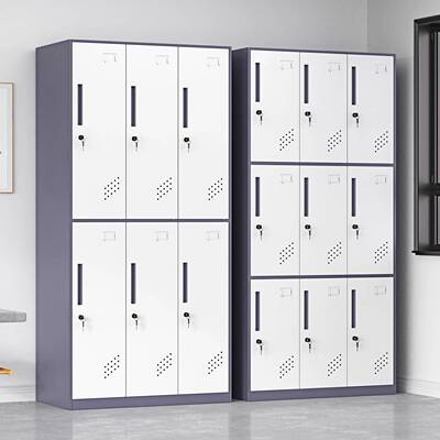 柜更衣柜员工储物舍收纳柜多门家用办公柜浴室身健房存包柜宿BLM-