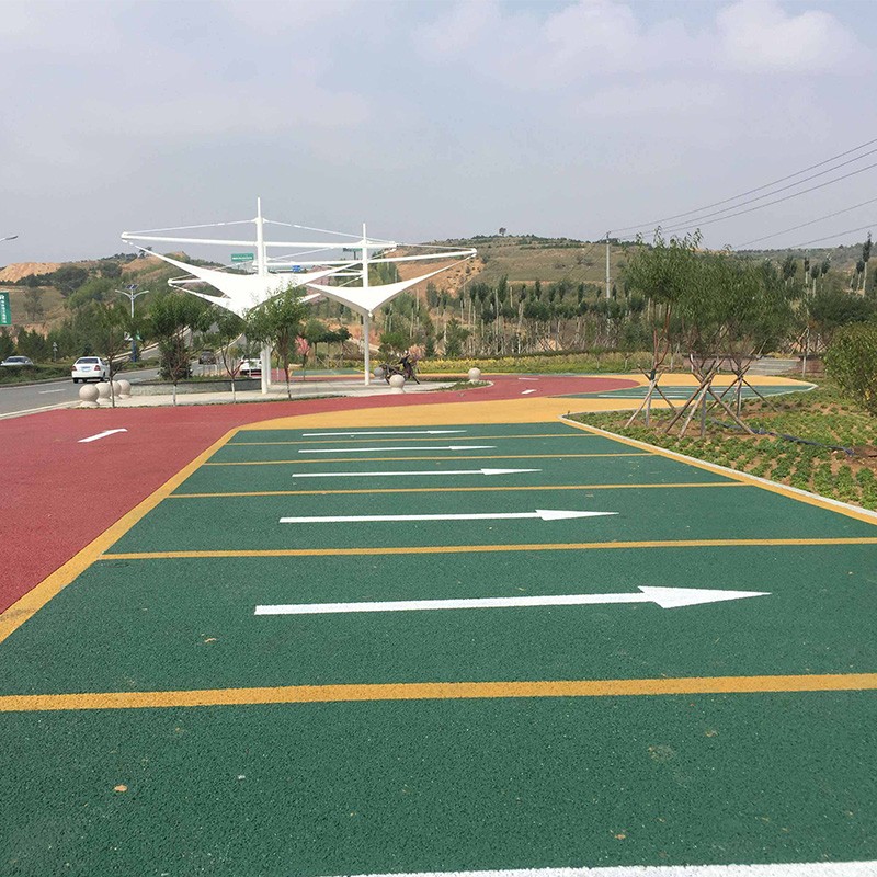 彩色透水混凝土地坪面层封闭罩面保护剂 透水道路面层涂料罩面剂