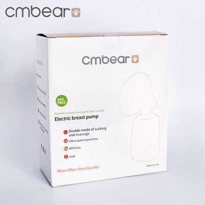 b曼rESTea品stump卡熊母婴用智能按摩电动吸奶器液晶显示英文p版