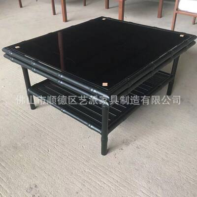 铝金编产品现代简约竹节铝单桌人YP8060藤椅双人藤沙发合藤椅户外