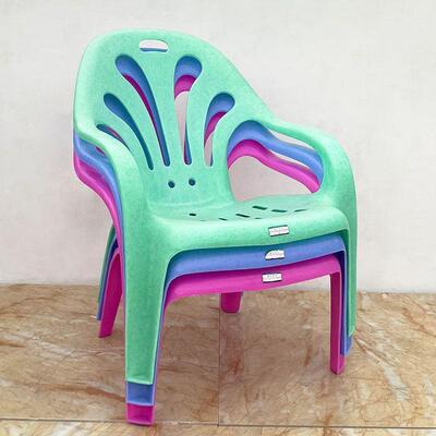 加大塑料靠背椅滩椅家用休闲加厚扶沙手椅户外CBW烧烤餐桌椅半躺