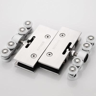 玻璃推拉门吊轮轮玻轮Z-5012玻璃移门滑门滑轮无框玻璃吊轨轨道轮