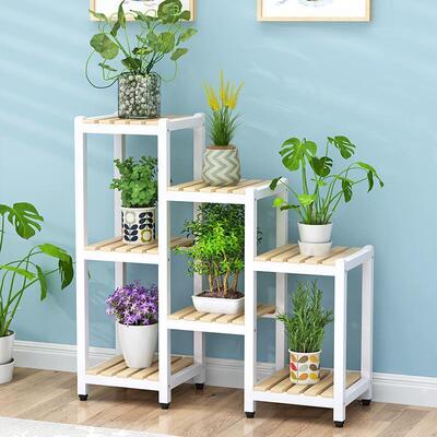 阳台多层花多肉盆架室内隔断防架腐家XJY用室铁外艺移动花架花子