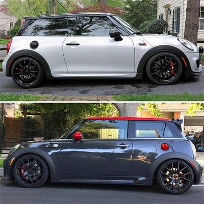 适用于宝马迷你R系miniR55油箱盖真碳纤维汽改装外饰件