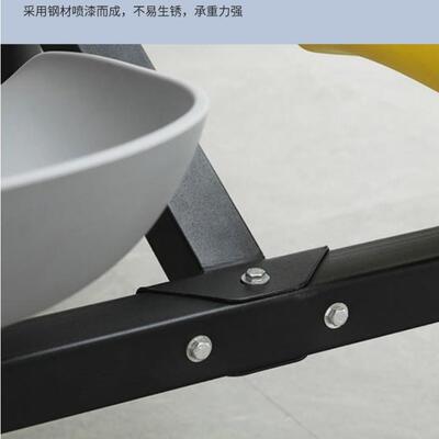 折叠旋转伸缩桌体餐餐桌椅学生食QRQ12082堂4人小吃店快连餐工地