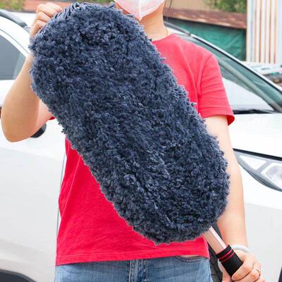 高级车鸡毛掸子除尘车37524刷专扫车汽灰尘神器车用款车擦刷子用